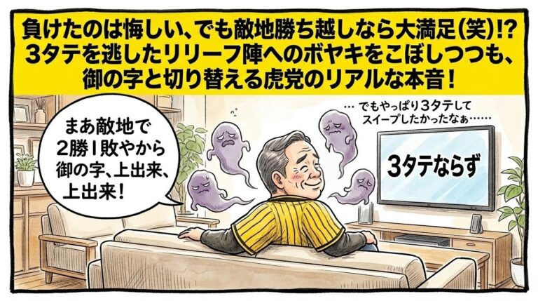 【阪神】才木投手力投も3タテならず。明日から西武戦 | 自閉症スペクトラム＆ADHD長男の成長記録と野球話